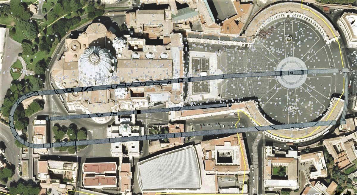 Het martelaarschap van Petrus te Rome